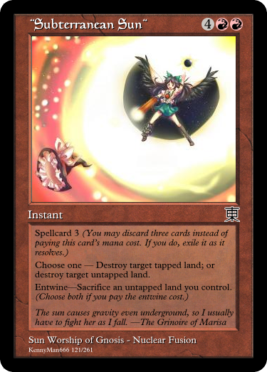 Touhou: the Gathering - Legends of an Eastern Wonderland (Magic set)